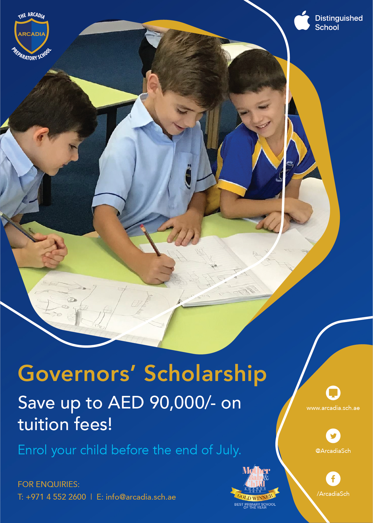 Don’t miss the incredible school tuition savings at Arcadia – Jumeirah ...