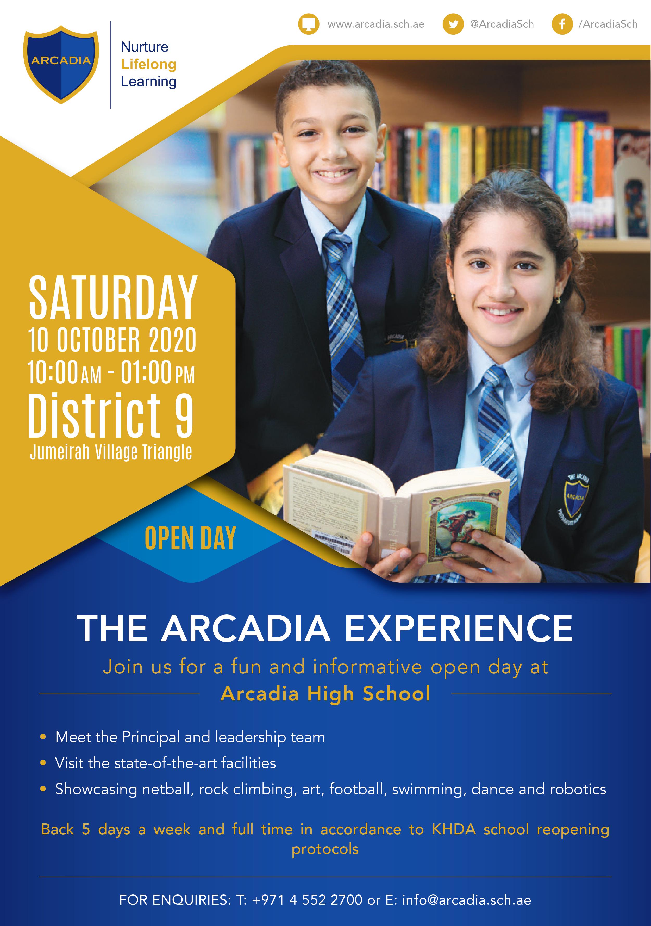 It’s tomorrow: visit the new high school! Don’t forget to sign up ...